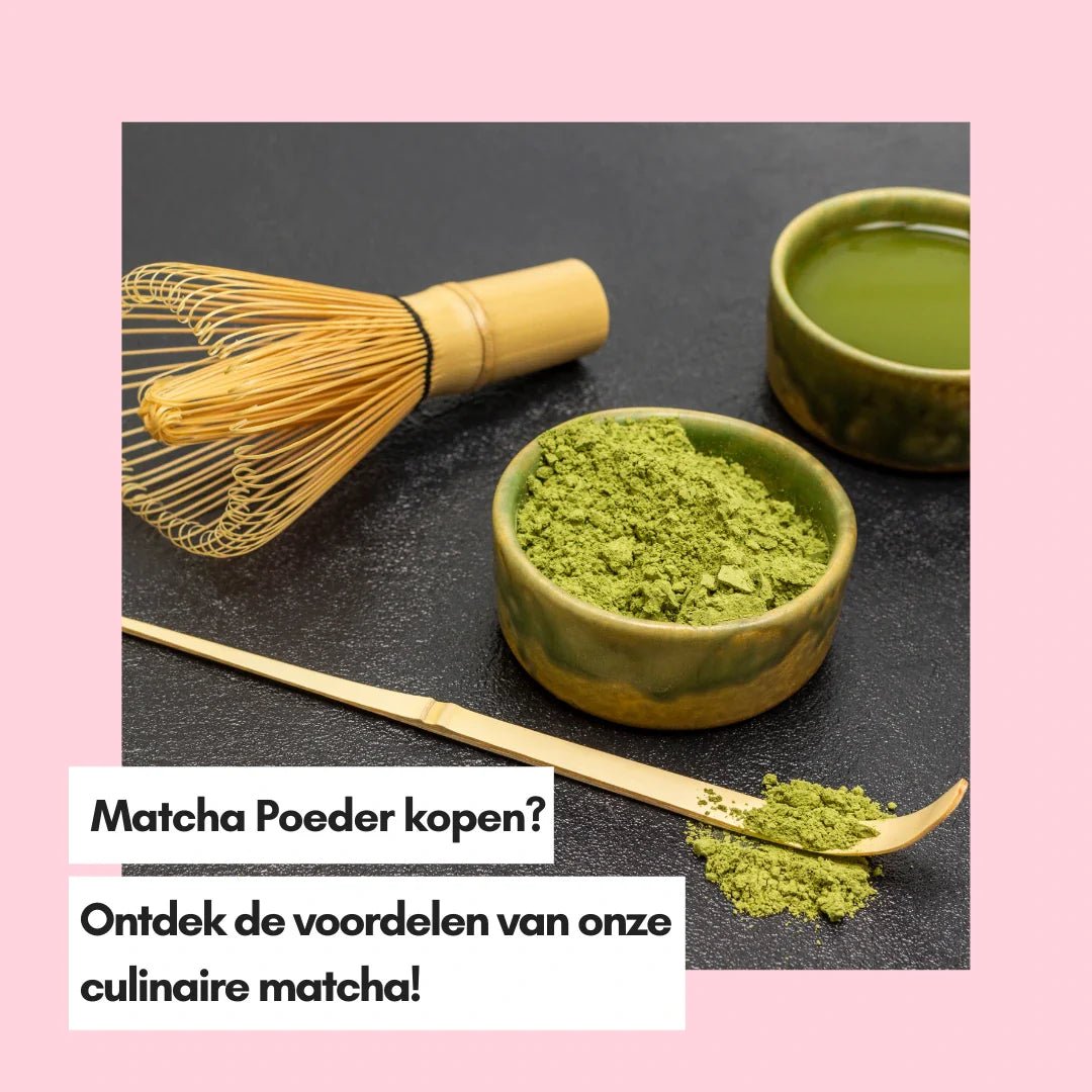 Matcha Poeder Kopen | Culinaire Matcha voor Recepten & Lattes – Kruidenland
